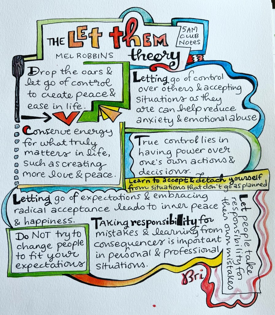 The Mel Robbins ‘Let Them’ Theory – Brilliantly Bri Art